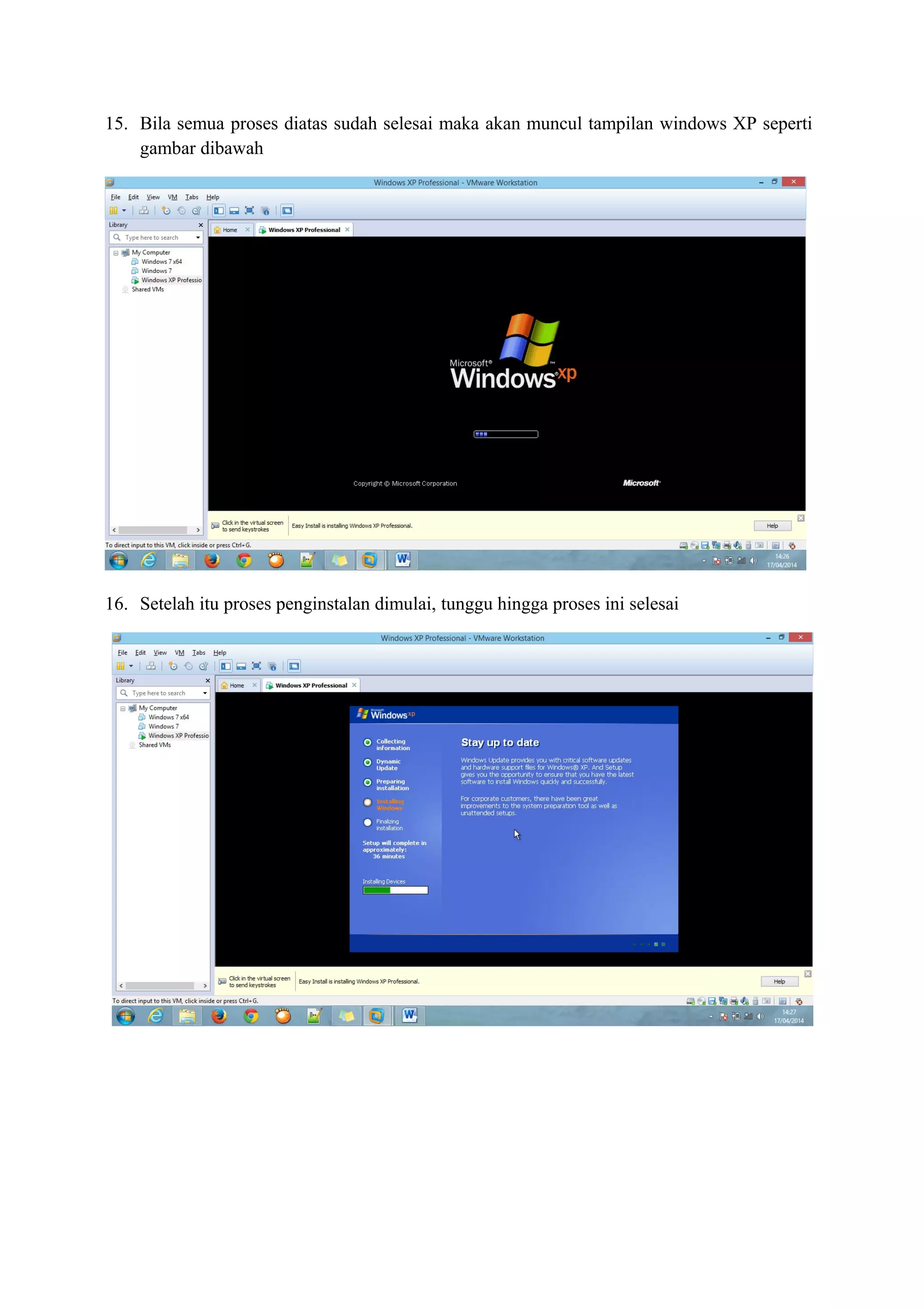 tutorial Instal windows xp | PDF