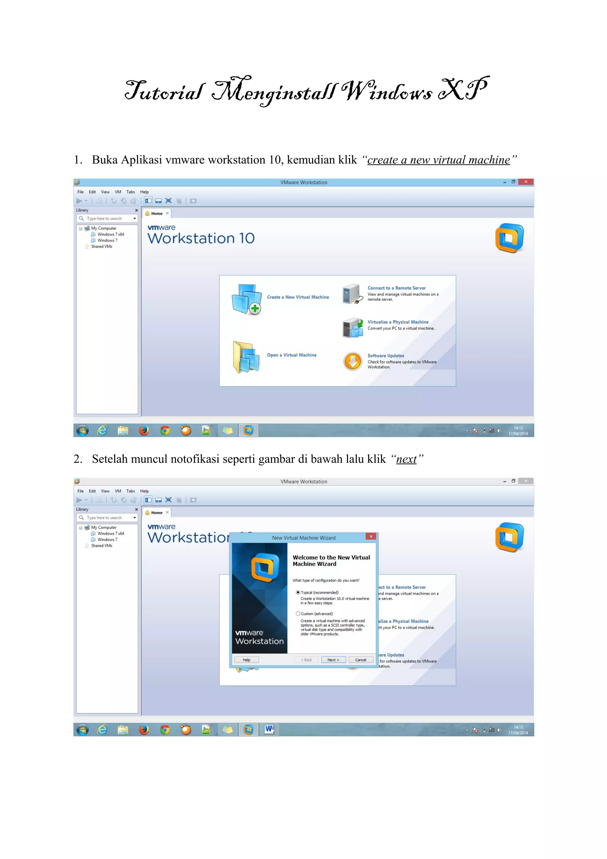 tutorial Instal windows xp | PDF