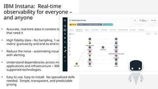 Instana Customer Presentation for apm monitoring | PPTX