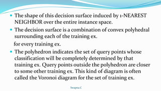 Instance based learning | PPTX