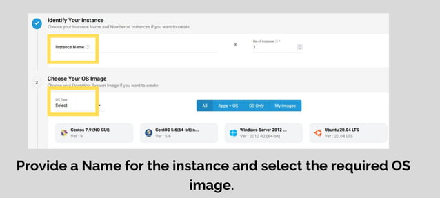 StackBill Cloud Management Portal - Instance Creation on StackBill | PDF