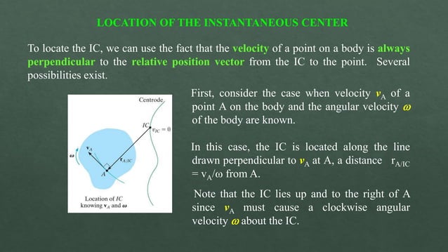 Instantaneous Center Part-1.ppt