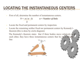 Instantaneous centre | PPTX