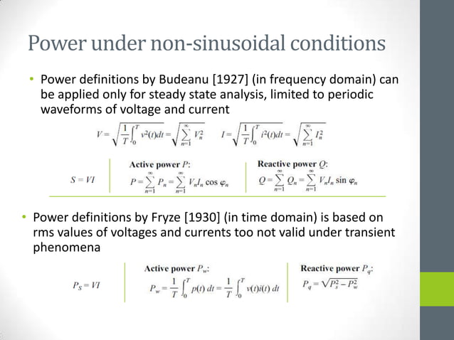 Instantaneous Reactive Power Theory And Its Applications | PPSX ...