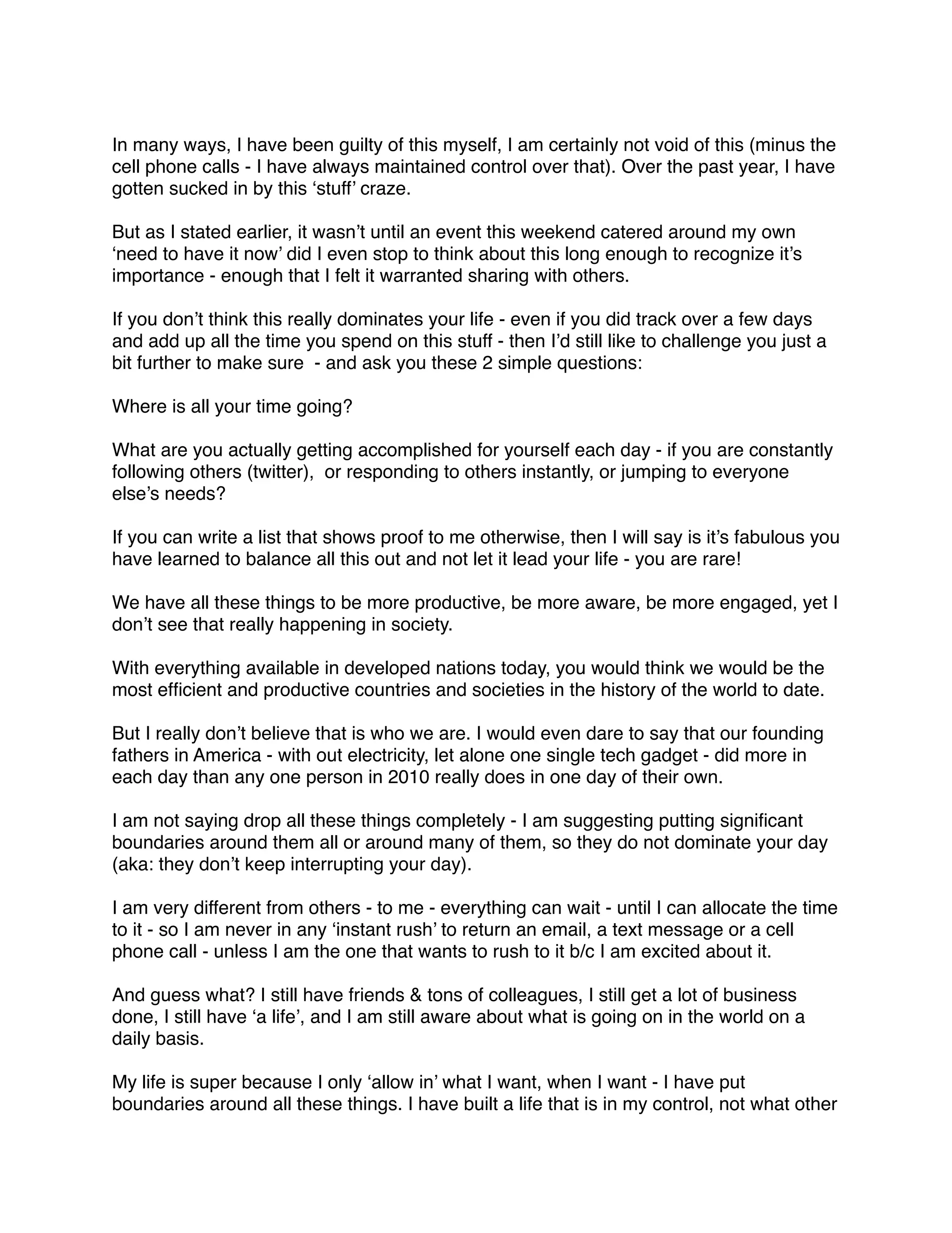 Instant gratification | PAGES