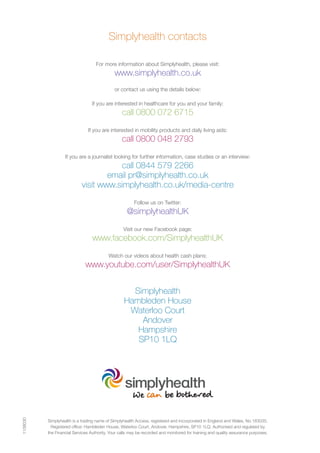 Simplyhealth report - are we an instant health generation? | PDF