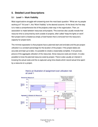 Instantis resource management maturity model (white paper) | PDF