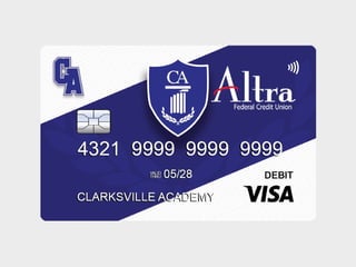 Instant Issue Debit Cards - High School Spirit | PPT