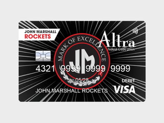 Instant Issue Debit Cards - High School Spirit | PPT