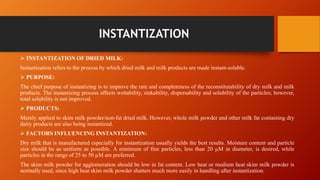 Instantization of Milk | PPTX