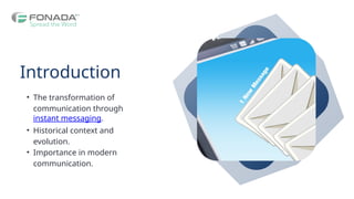 Instant Messaging A Communication Revolution - Comprehensive Guide | PPTX