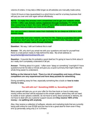 Instantnewbieincome | PDF