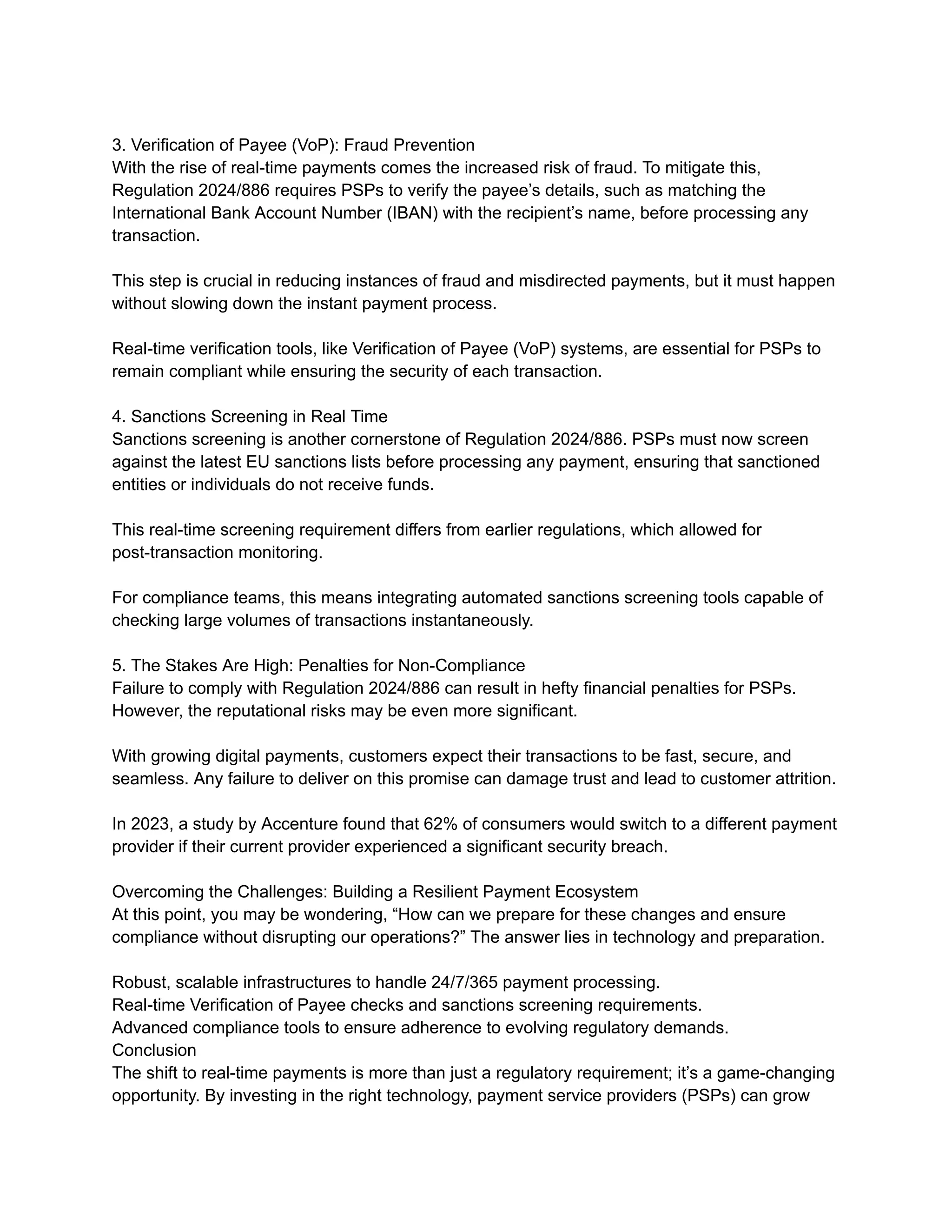 Instant Payments Regulation: How to Stay Ahead in 2025? | PDF