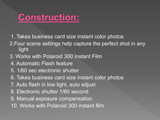 Instant print presentation | PPT