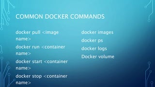 Instant sql sandbox using docker | PPTX | Cloud Computing | Internet