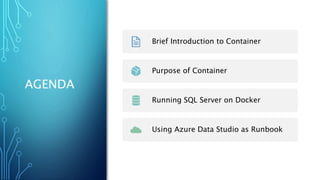 Instant sql sandbox using docker | PPTX | Cloud Computing | Internet