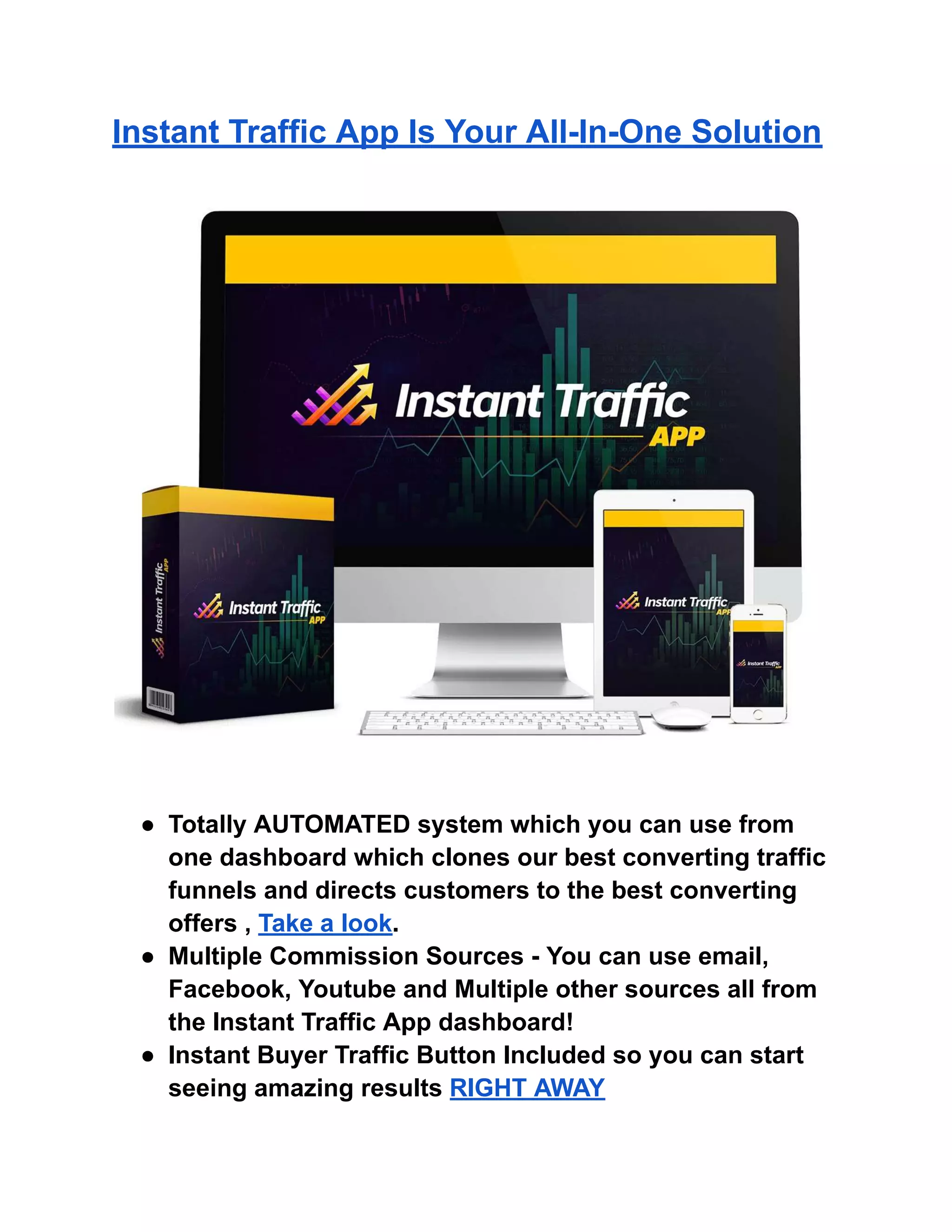 instant traffic app | PDF