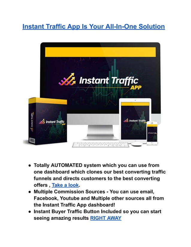 instant traffic app | PDF