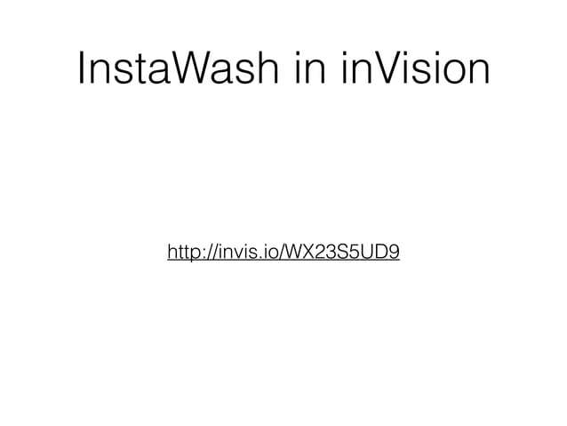 InstaWash | PDF | Tablets and E-readers | Consumer Electronics