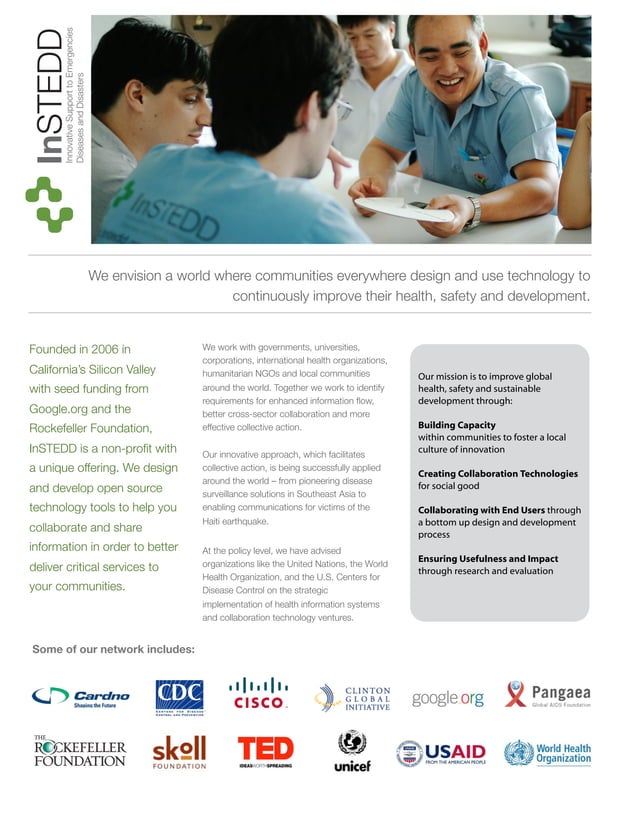 InSTEDD About Us PDF | PDF | Non-Profit Organizations | Industries