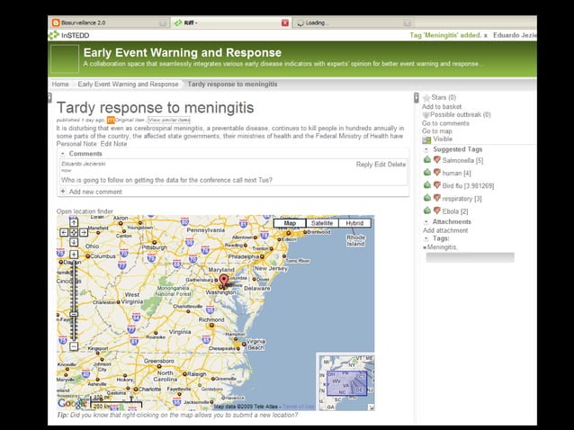 InSTEDD ETech Presentation | PPTX | Internet | Computing