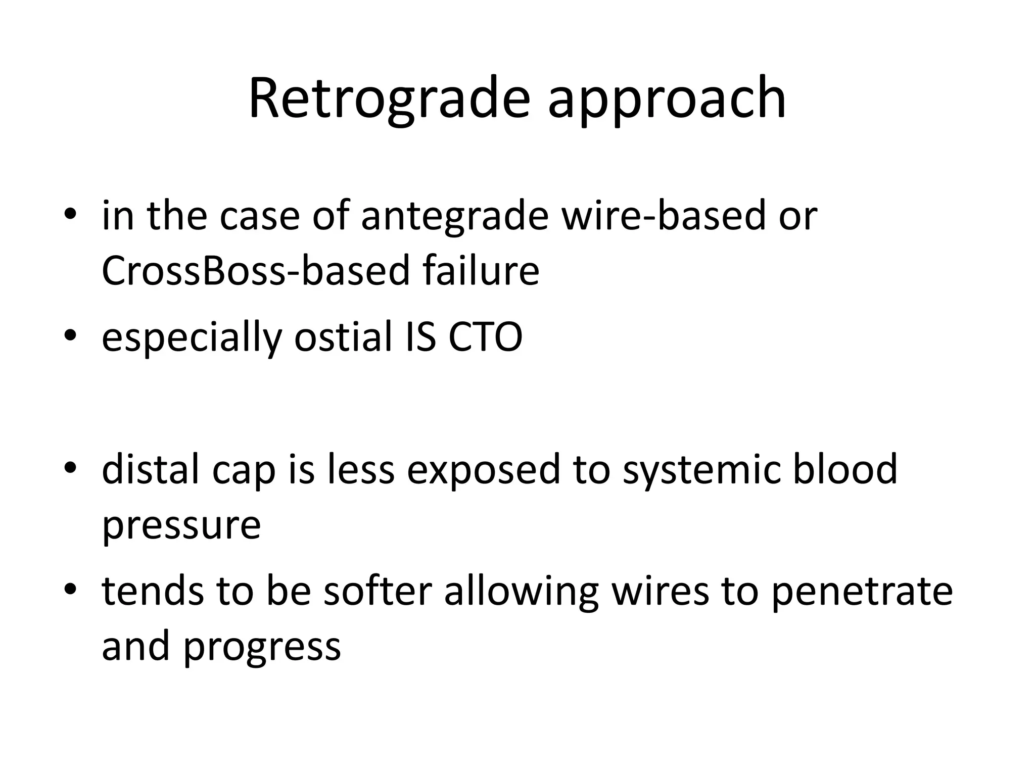 A stent inside the CTO segment | PPTX