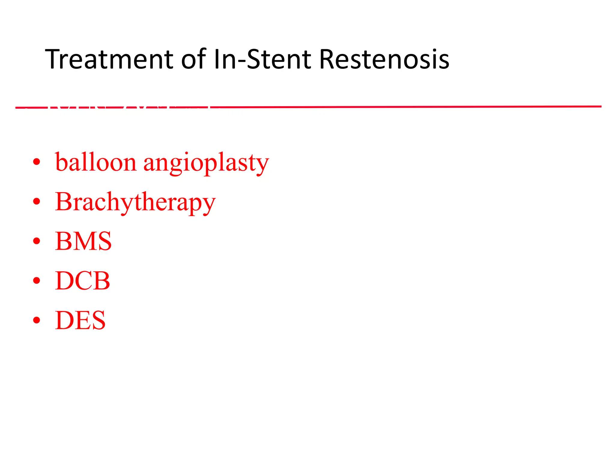 Instent restenosis | PPT