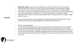 Instigating behaviour change using digital | PPT