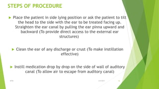 Instillation of Drug | PPTX