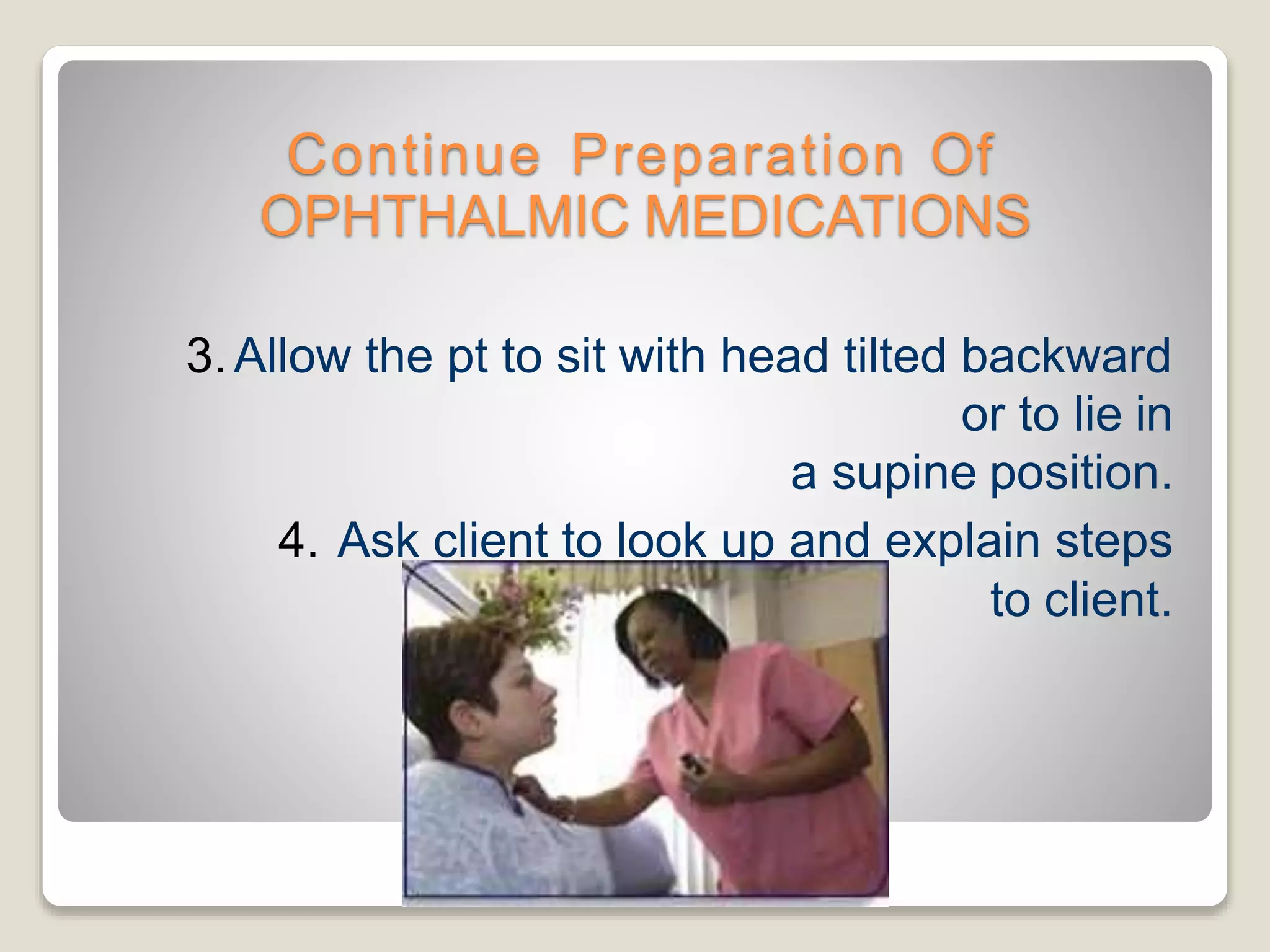 Instillation of medication | PPTX