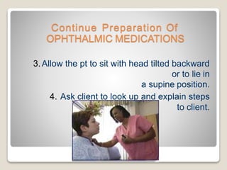 Instillation of medication | PPTX