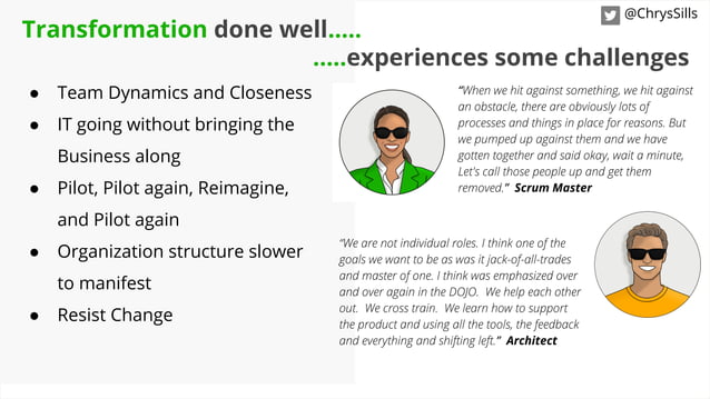 A Culture Transformed: Instilling DevOps Ways of Working | PPT