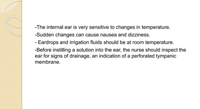 Instilling ear medication.pptx | Ear, Nose and Throat Conditions ...