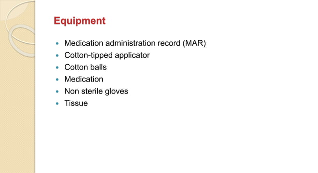 Instilling ear medication.pptx | Ear, Nose and Throat Conditions ...