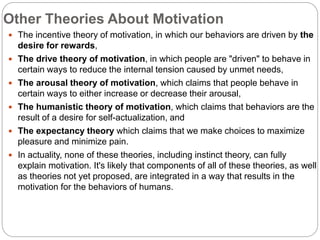 Instinct Psychology Examples
