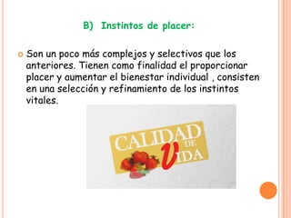 Instintos humanos | PPTX