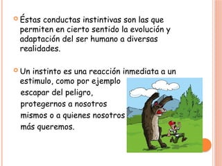 instintos humanos en la psicología social | PPTX