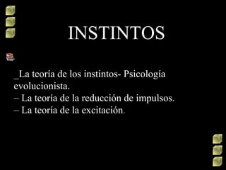Teoría Del Instinto