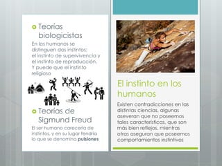 Instinto y sexualidad | PDF