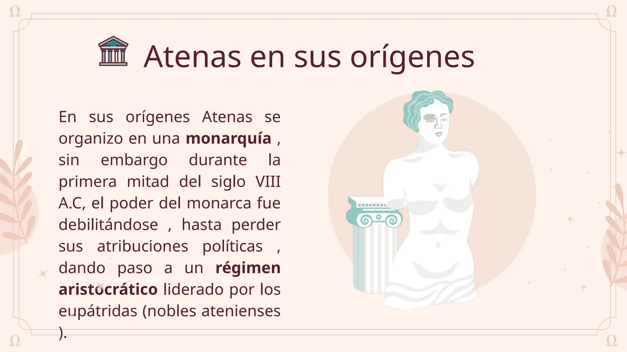 instituciones politicas en atenas. clases de Historia pptx | PPTX