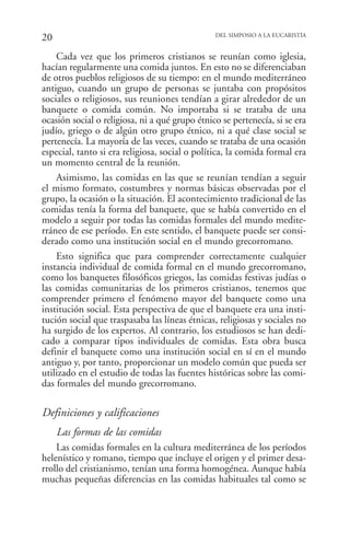 Institucion social del banquete | PDF