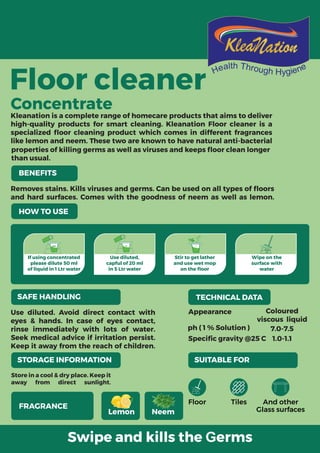 KLEANATION brochure | PDF