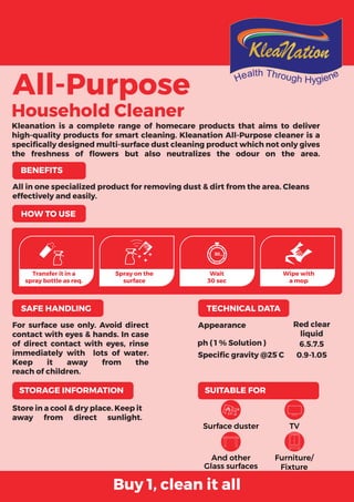KLEANATION brochure | PDF