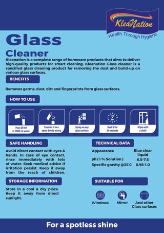 KLEANATION brochure | PDF