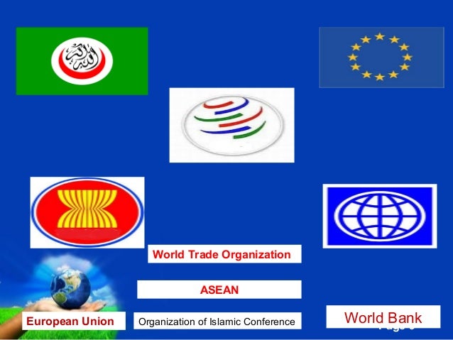 Pandaigdigang Institusyon, Organisasyon atAlyansa
