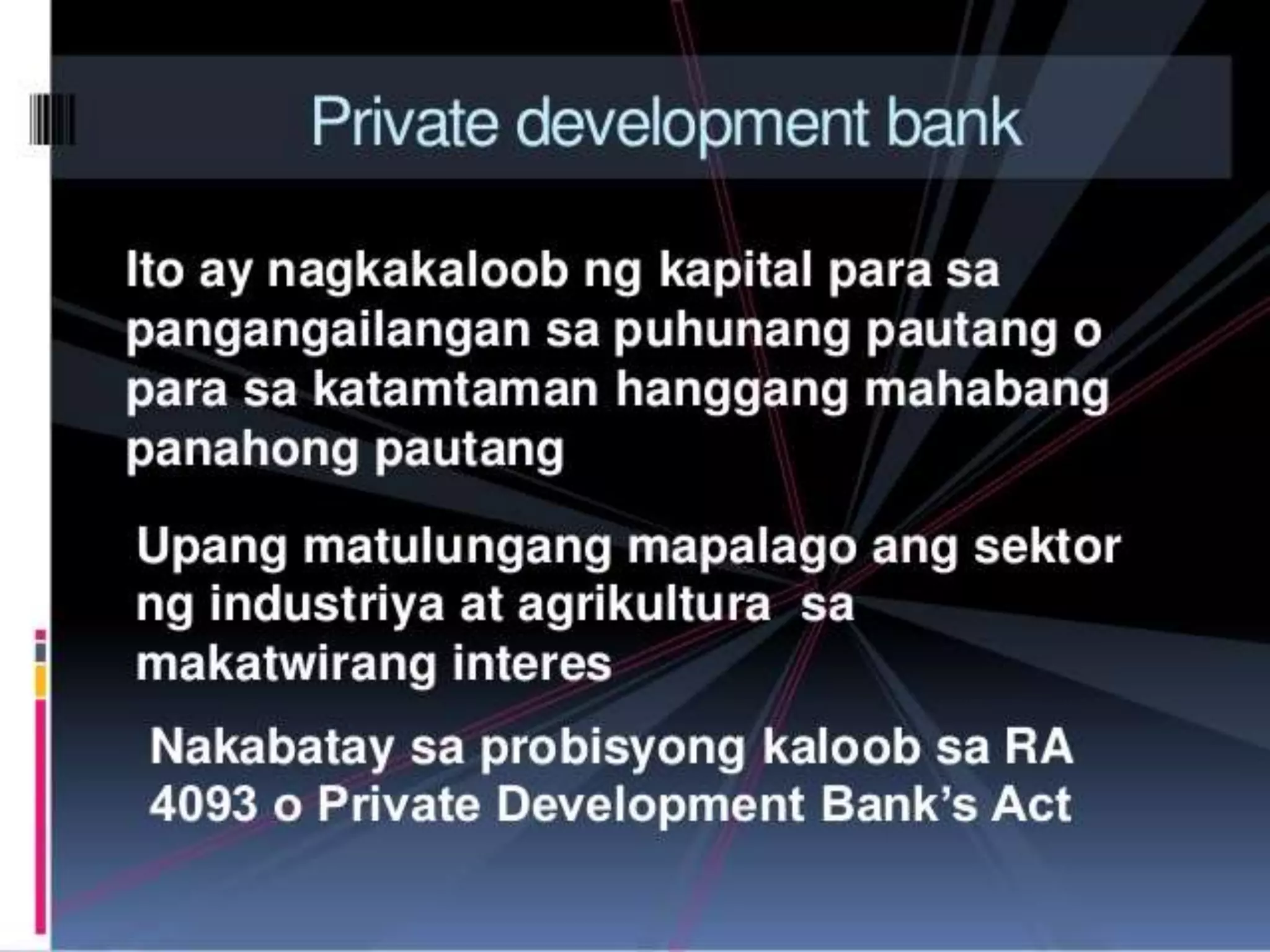 INSTITUSYONG PINANSYAL | PPTX