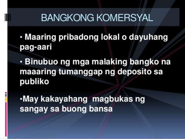 INSTITUSYONG PINANSYAL | PPTX