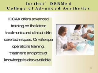 Institut Dermed Company Overview | PPT