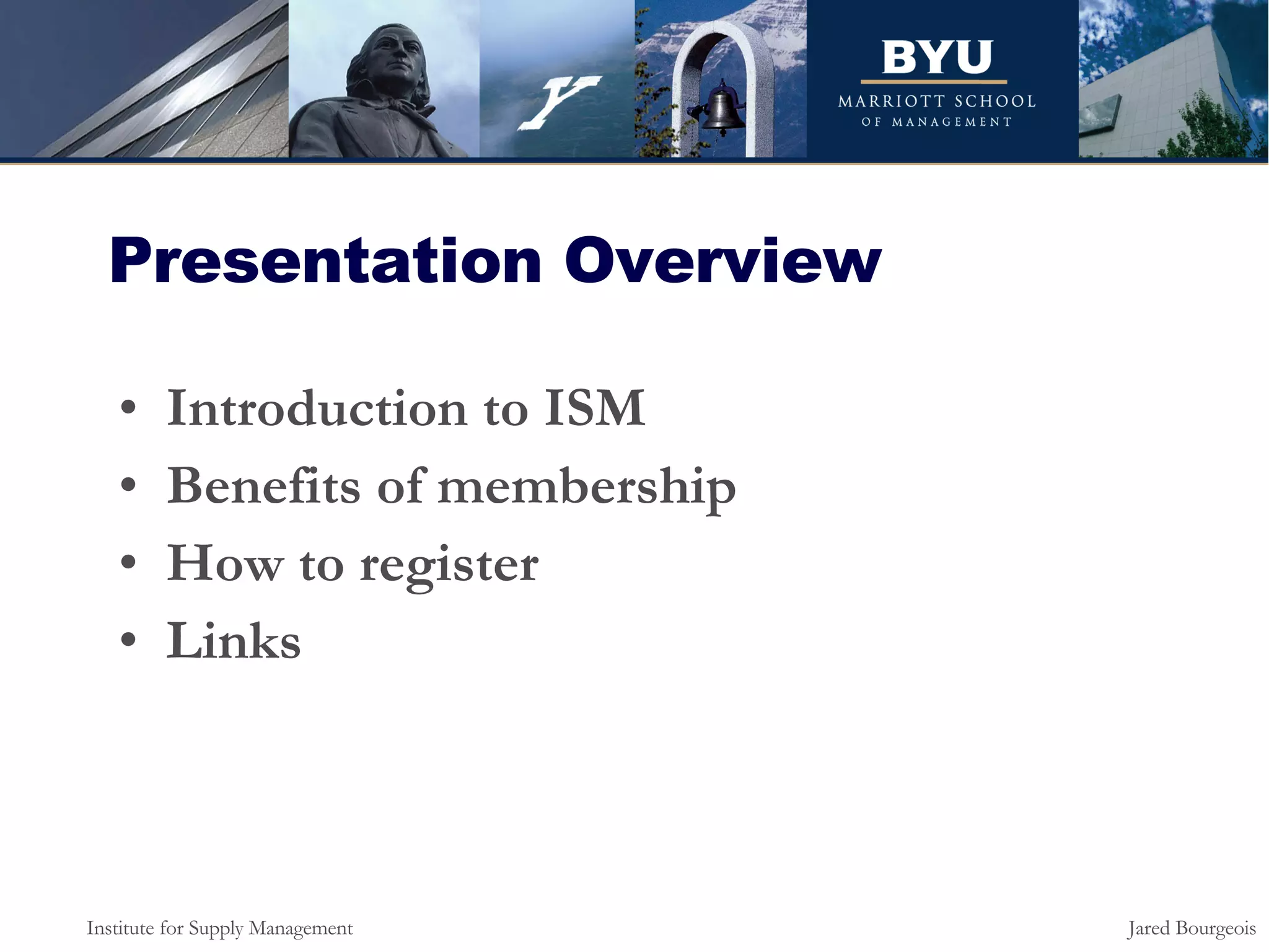 Institute For Supply Management | PPT