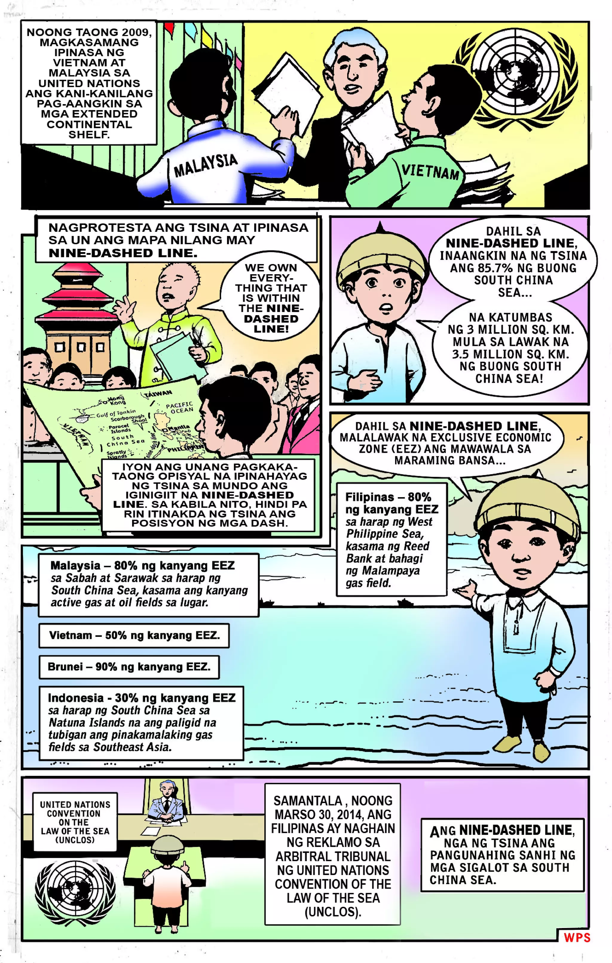 Filipinas Komiks 3: Ang Alamat ng Nine Dashed Line | PDF